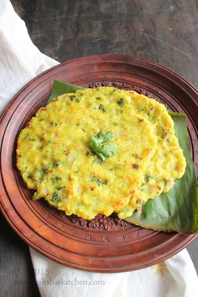 Kandyachi Bhakri | Rava Onion Bhakri - Raksha's Kitchen