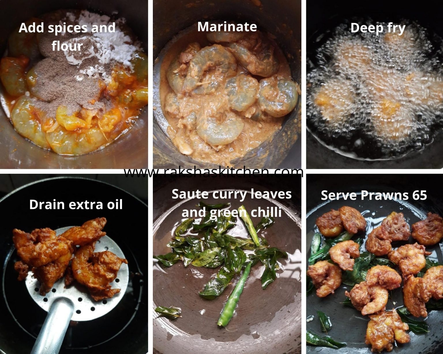 Prawn 65 - Raksha's Kitchen