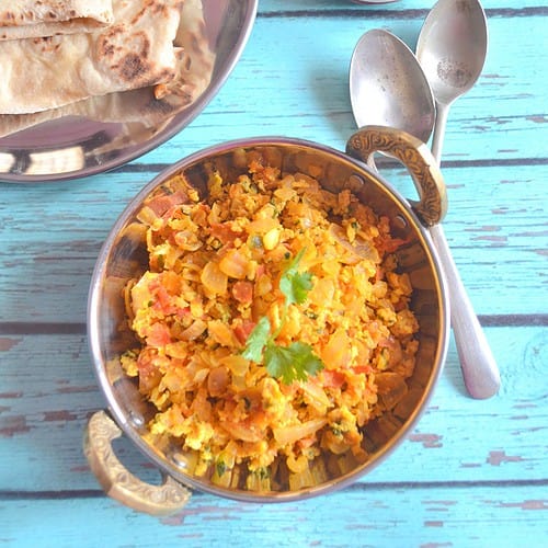 Egg Bhurji | Indian Style Scrambled Egg - Raksha's Kitchen