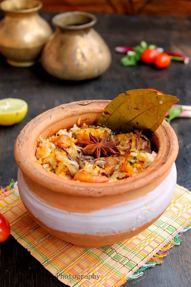 Prawns Biryani - Raksha's Kitchen