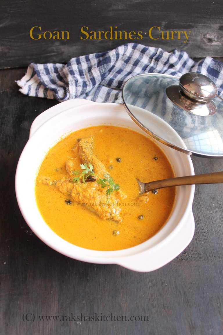 Goan Fish Curry with Sardines | Tallyache Hooman + Video - Raksha's Kitchen