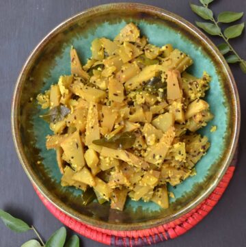 Breadfruit Subzi | Breadfruit Stir Fry + Video - Raksha's Kitchen