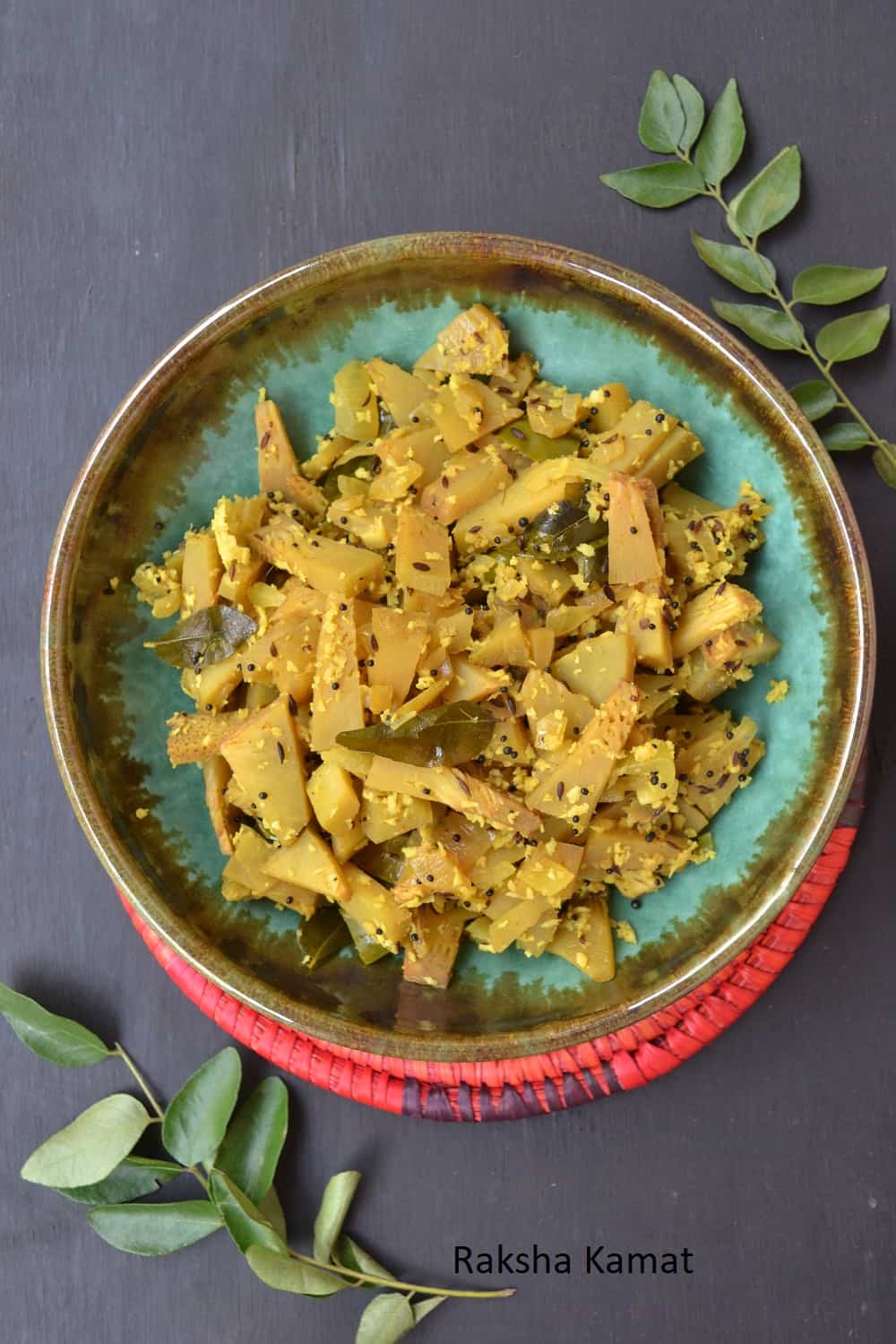 Breadfruit Subzi | Breadfruit Stir Fry + Video - Raksha's Kitchen