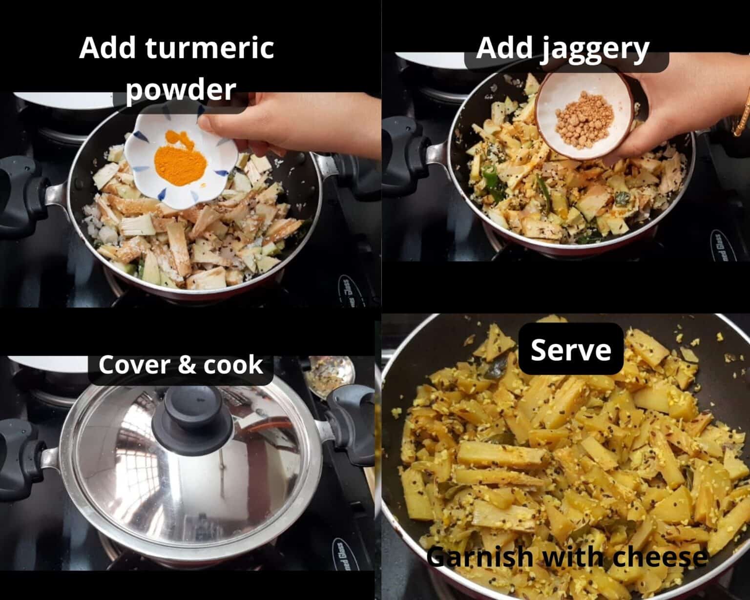 Breadfruit Subzi | Breadfruit Stir Fry + Video - Raksha's Kitchen