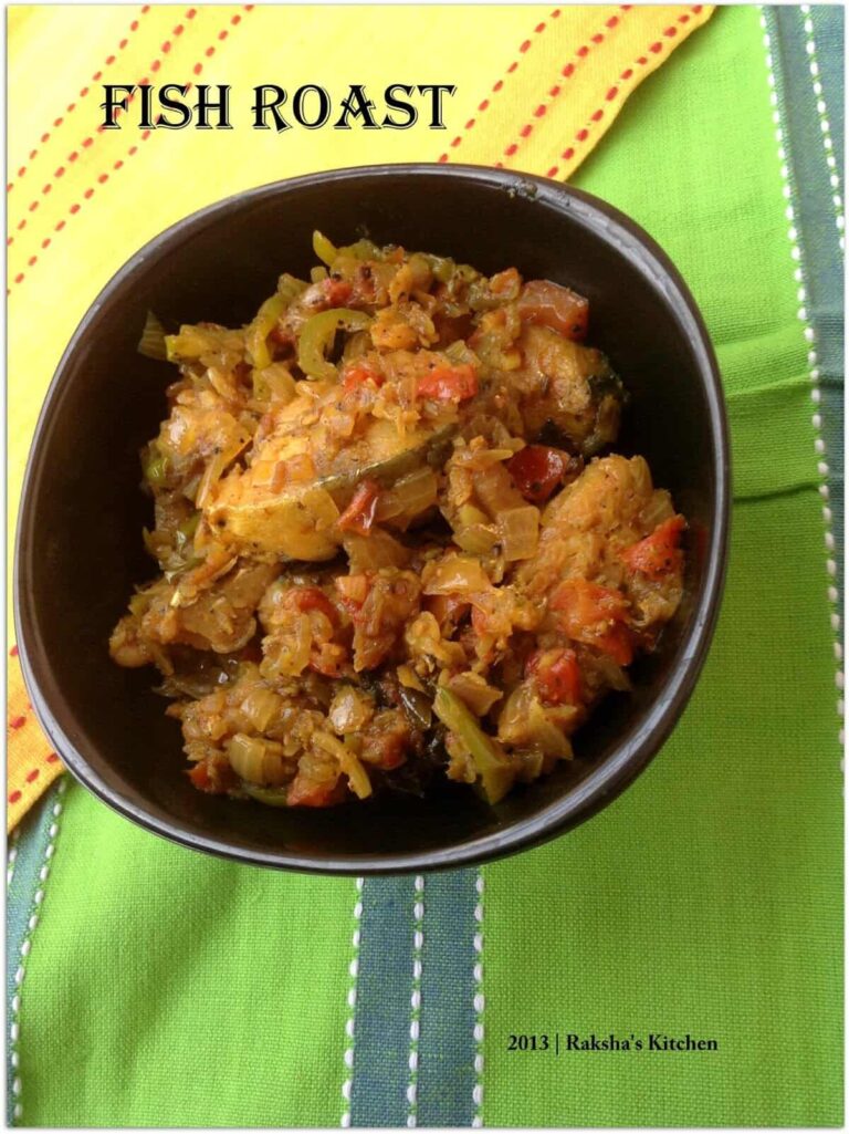Fish Roast - Raksha's Kitchen