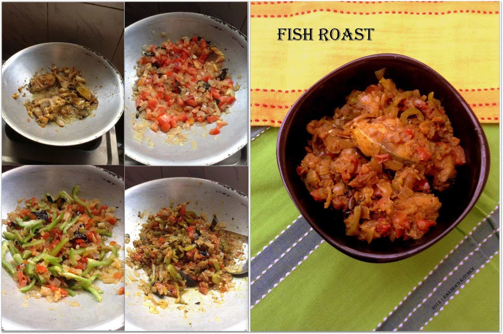 Fish Roast - Raksha's Kitchen