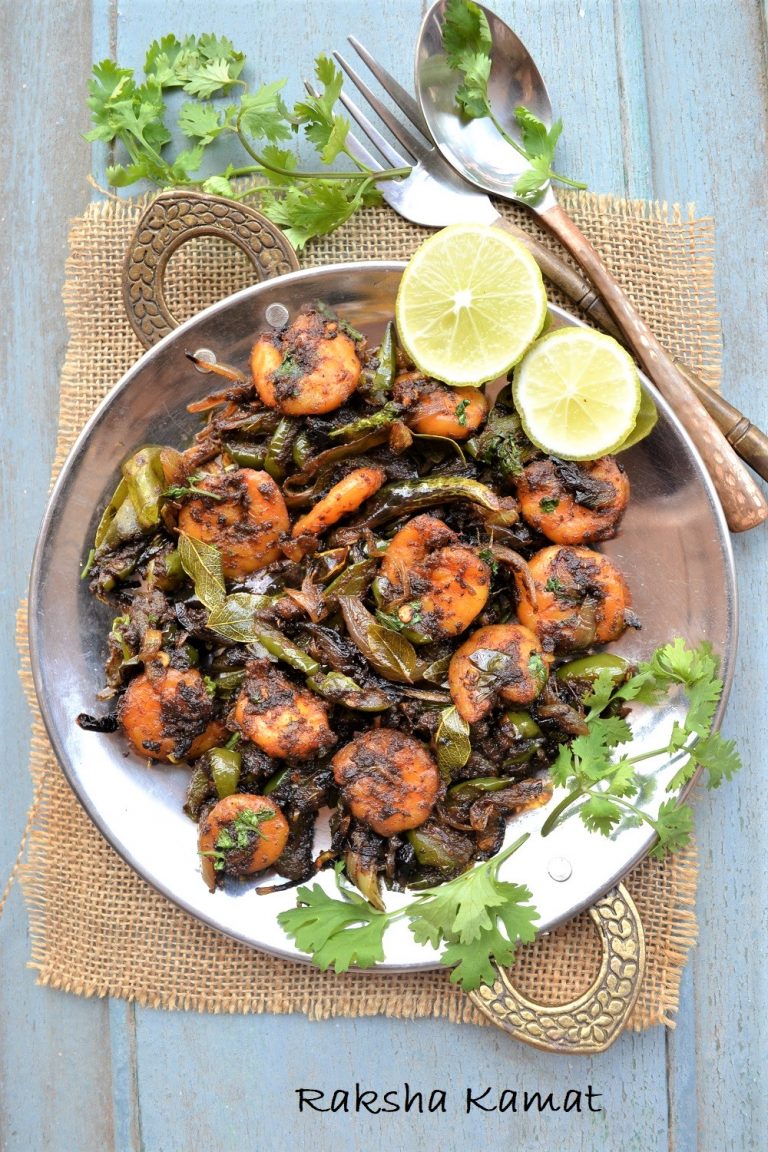 Prawns Pepper Fry - Raksha's Kitchen