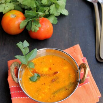 Tomato Saar | Goan Tomato Curry + Video - Raksha's Kitchen