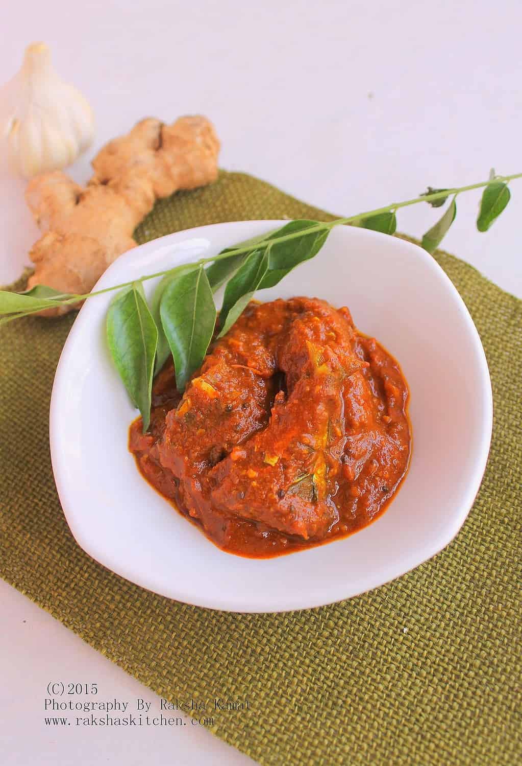 Mackerel Pickle | Mackerel Balchao - Raksha's Kitchen