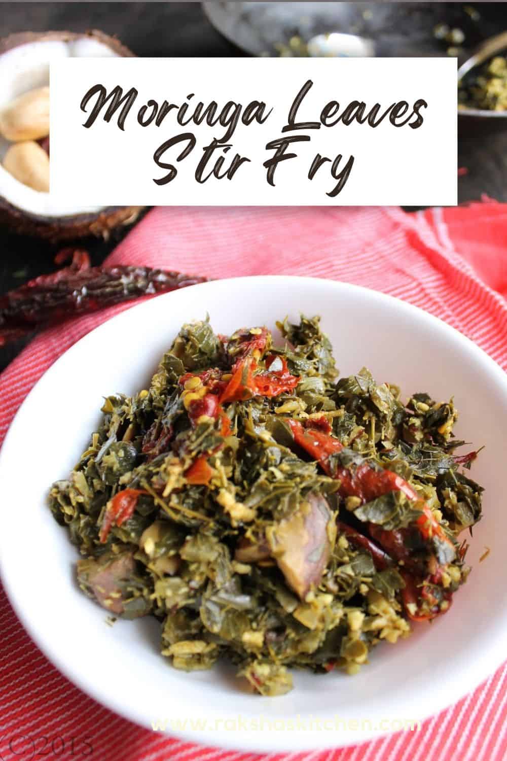 Moringa Leaves Stir Fry | Drumstick Leaves Subzi | Maskachi Bhaji With ...