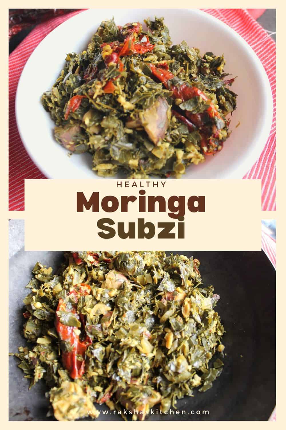 Moringa Leaves Stir Fry | Drumstick Leaves Subzi | Maskachi Bhaji With ...