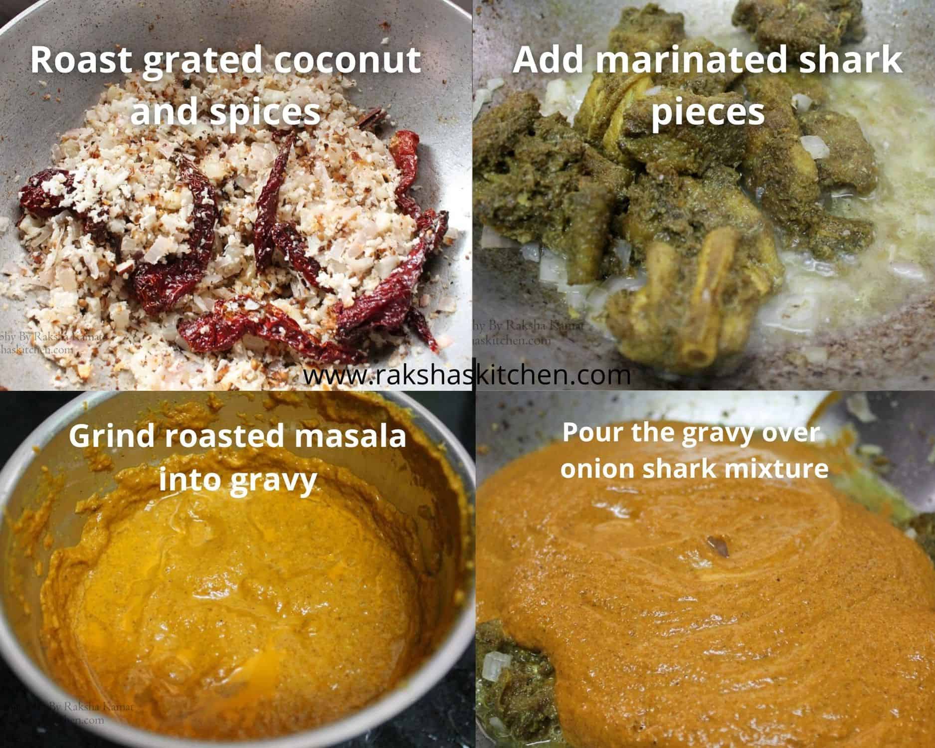 Shark Masala | Goan Shark Curry | Mori Mutton - Raksha's Kitchen
