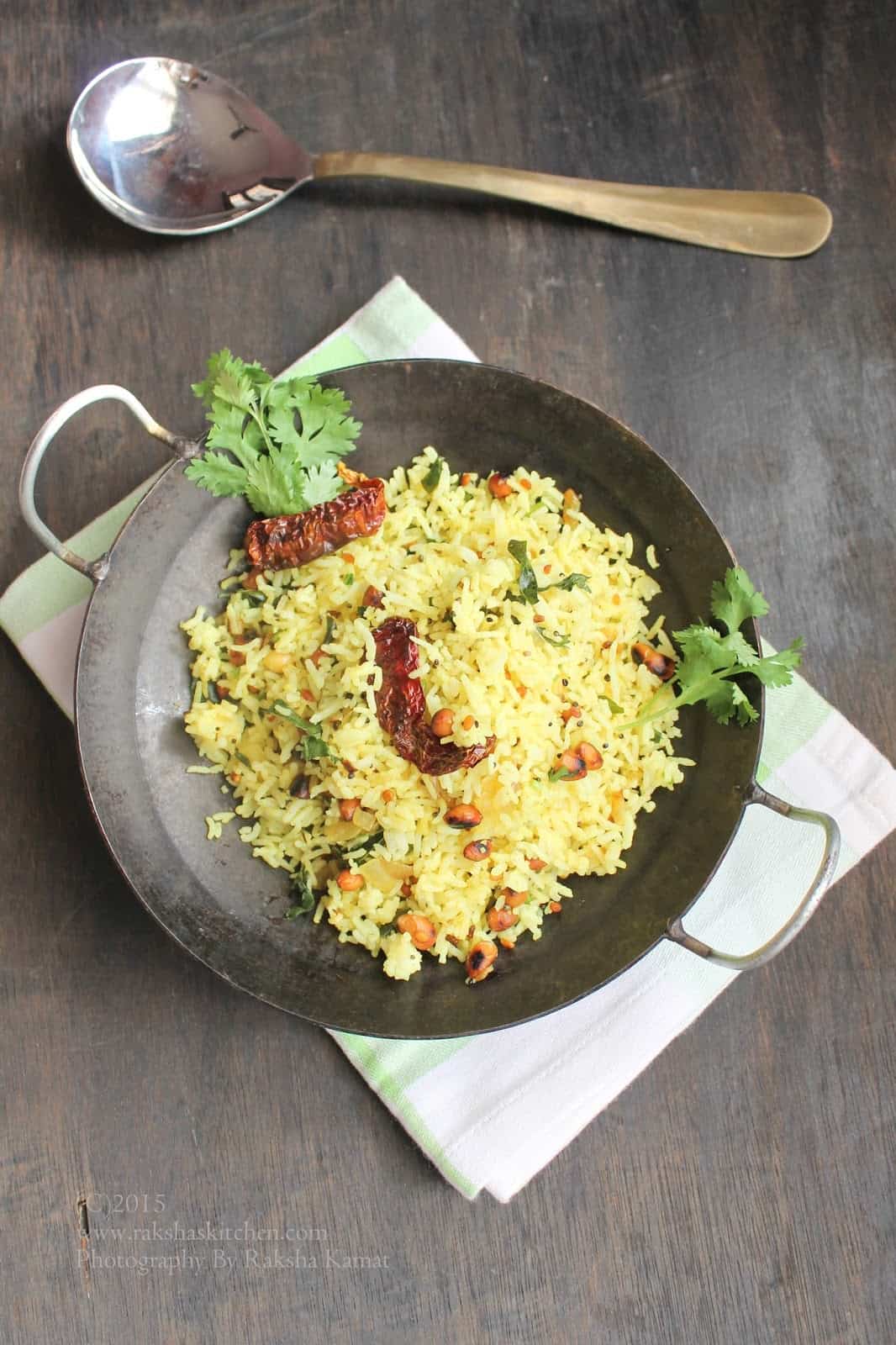 Lemon Rice | Chitranna - Raksha's Kitchen