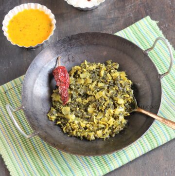 Malabar Spinach Stir Fry | Vaalchi Bhaji - Raksha's Kitchen