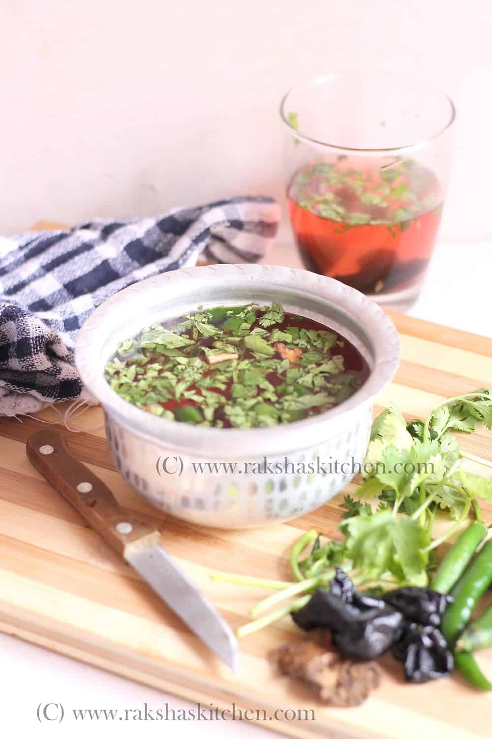 Futi Kadi | Goan Kokum Kadi Without Coconut Milk - Raksha's Kitchen