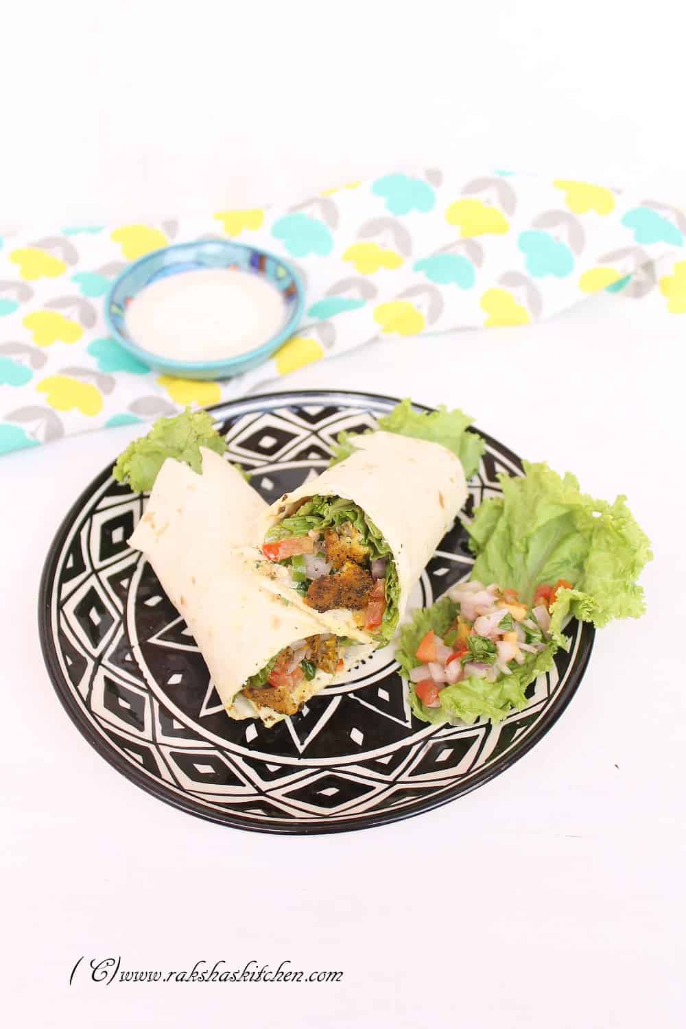Mexican Fish Wraps - Raksha's Kitchen