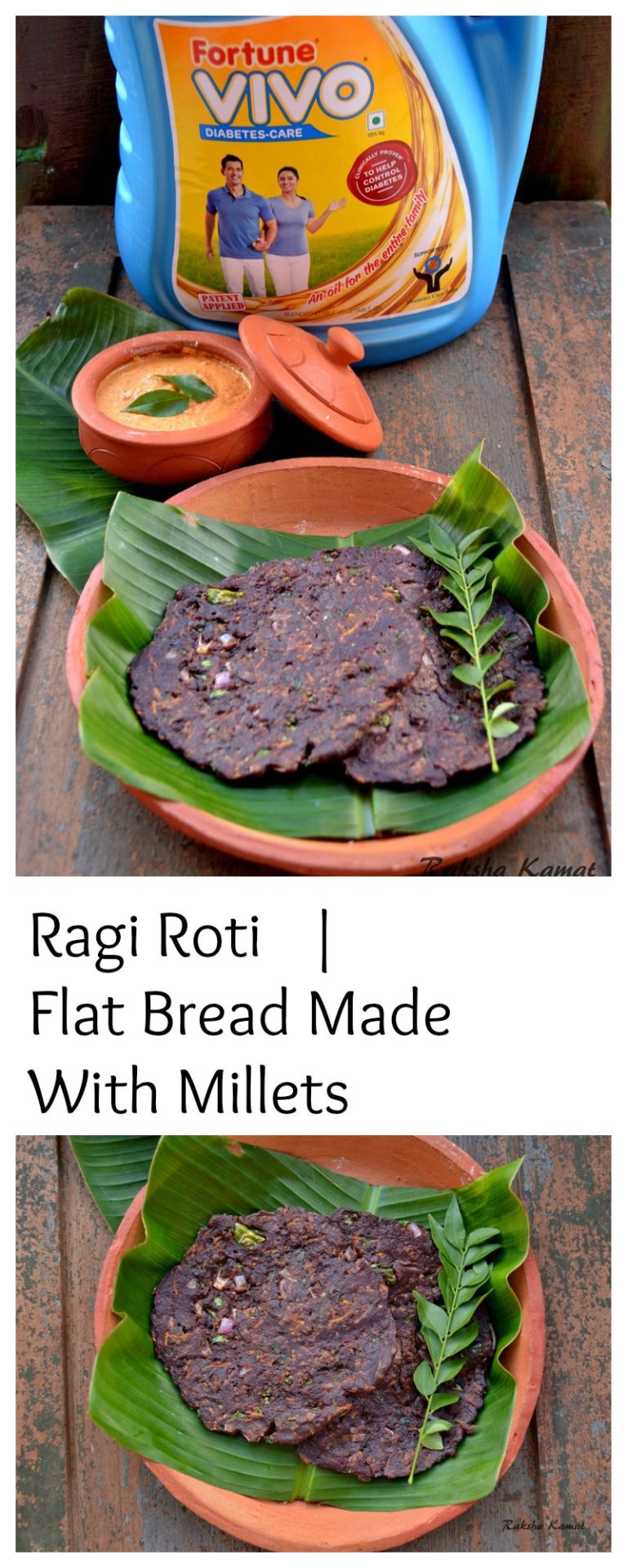 Ragi Roti - Raksha's Kitchen