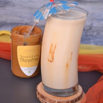 Banoffee Milkshake - Raksha's Kitchen