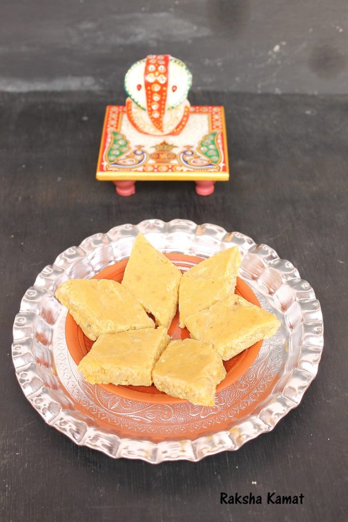 Chana Dal Kapa | Chana Dal Burfi - Raksha's Kitchen