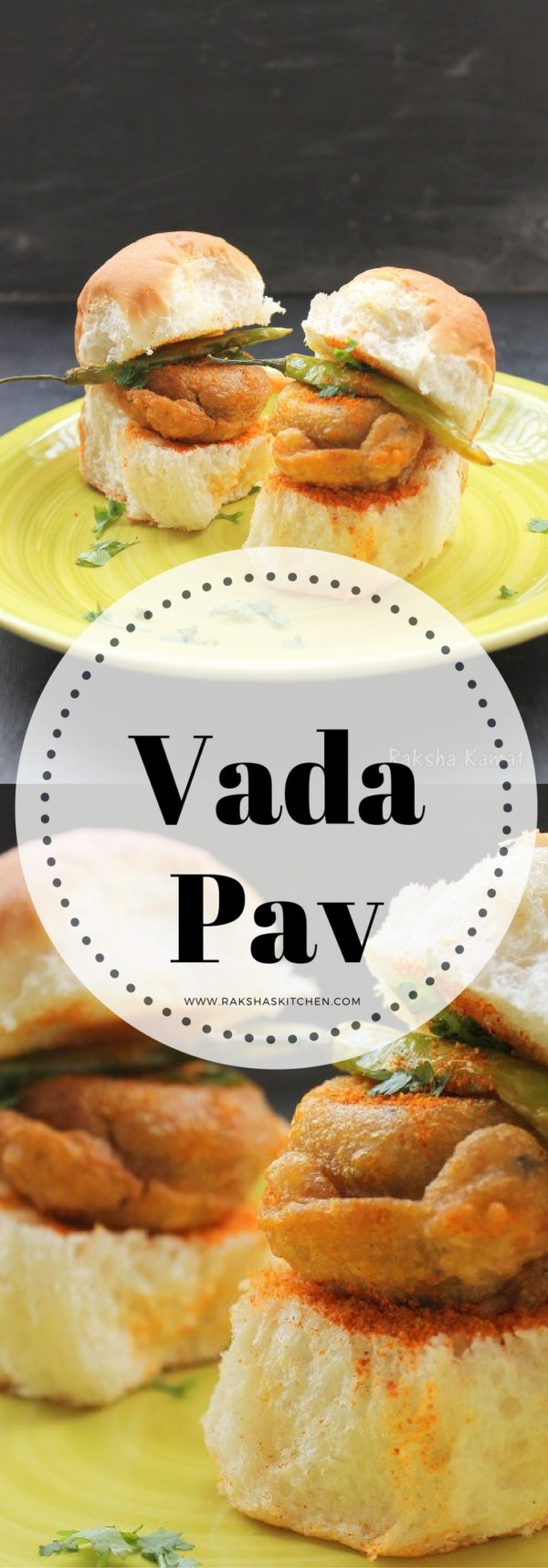 Vada Pav | How To Make Mumbai Style Vada Pav - Raksha's Kitchen