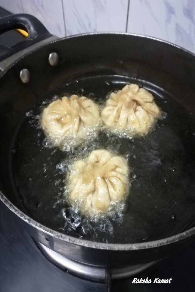 Deep Fried Modak Step By Step With Pics - Raksha's Kitchen