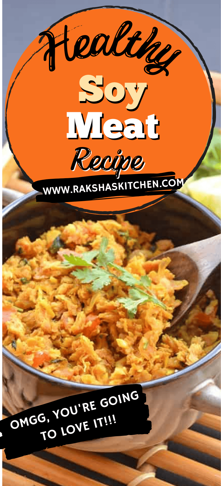 Soya Chunks Bhurji - Raksha's Kitchen