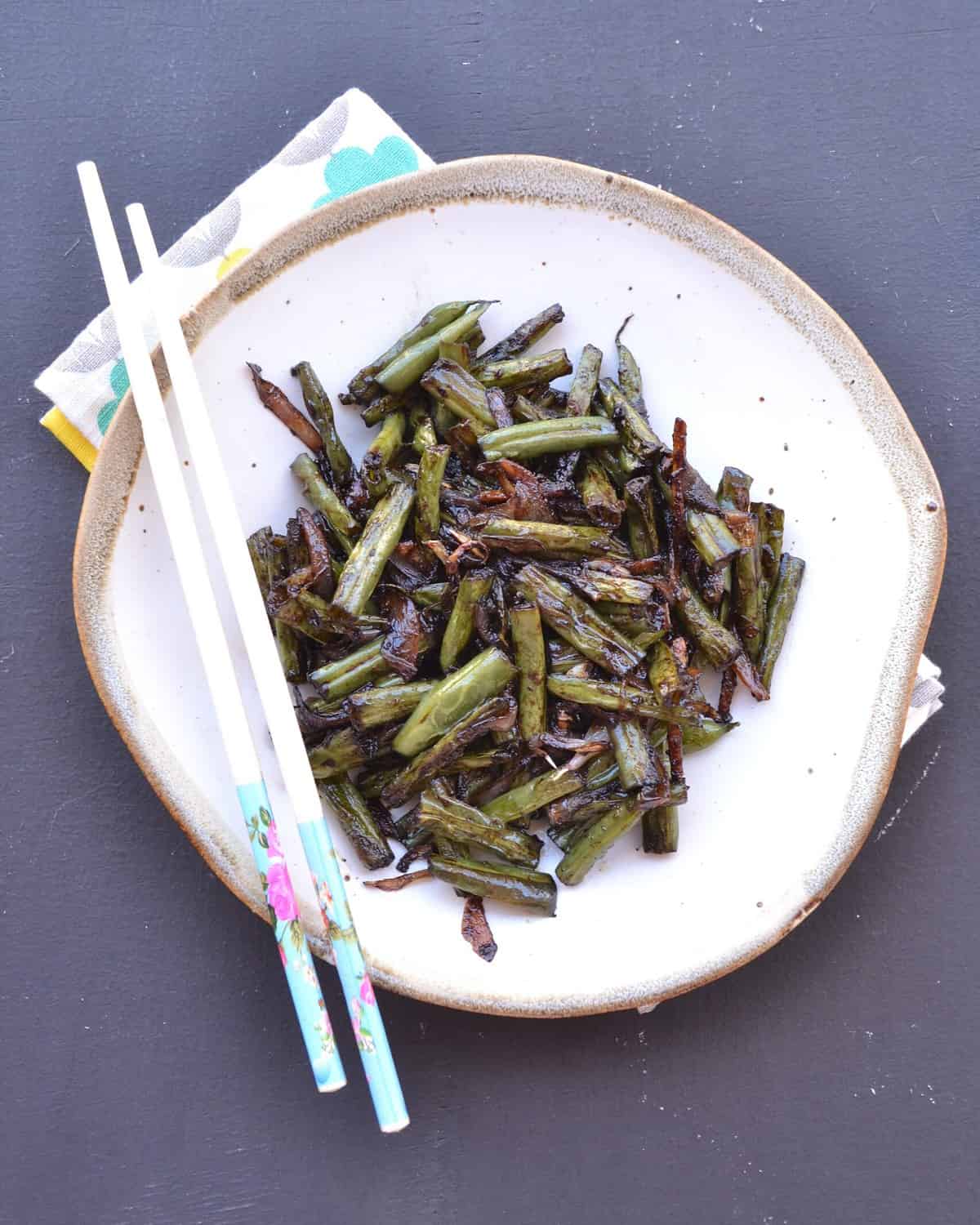 Stir Fried Green Beans - Raksha's Kitchen