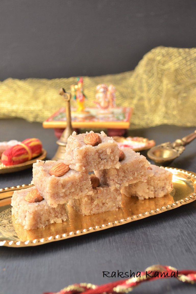 Coconut Burfi - Raksha's Kitchen