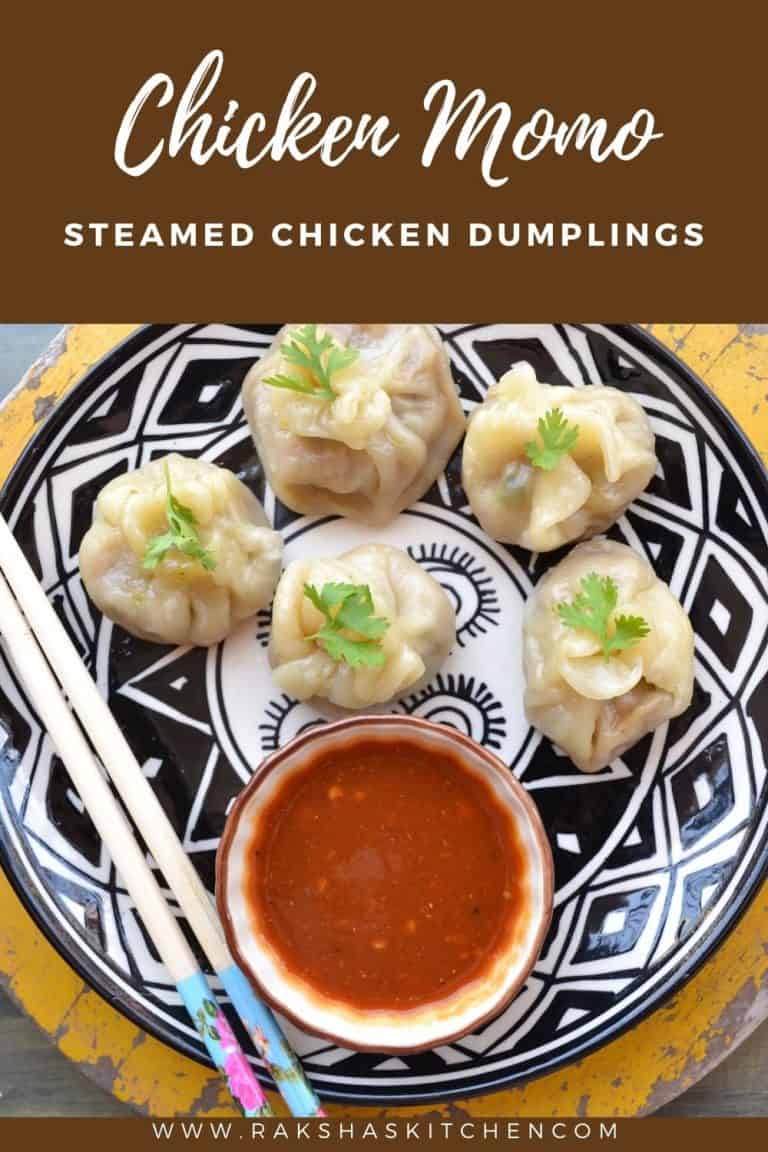 Chicken Momos - Raksha's Kitchen