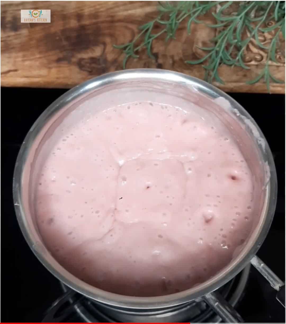 Strawberry Pudding - Raksha's Kitchen