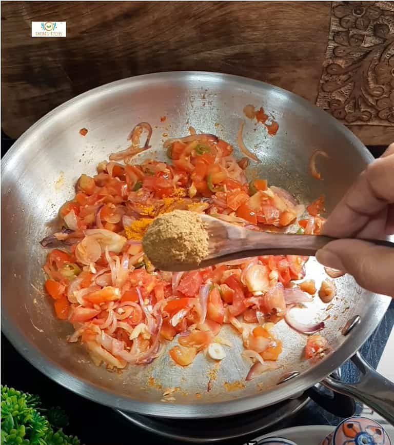 Green Peas Stir Fry - Raksha's Kitchen