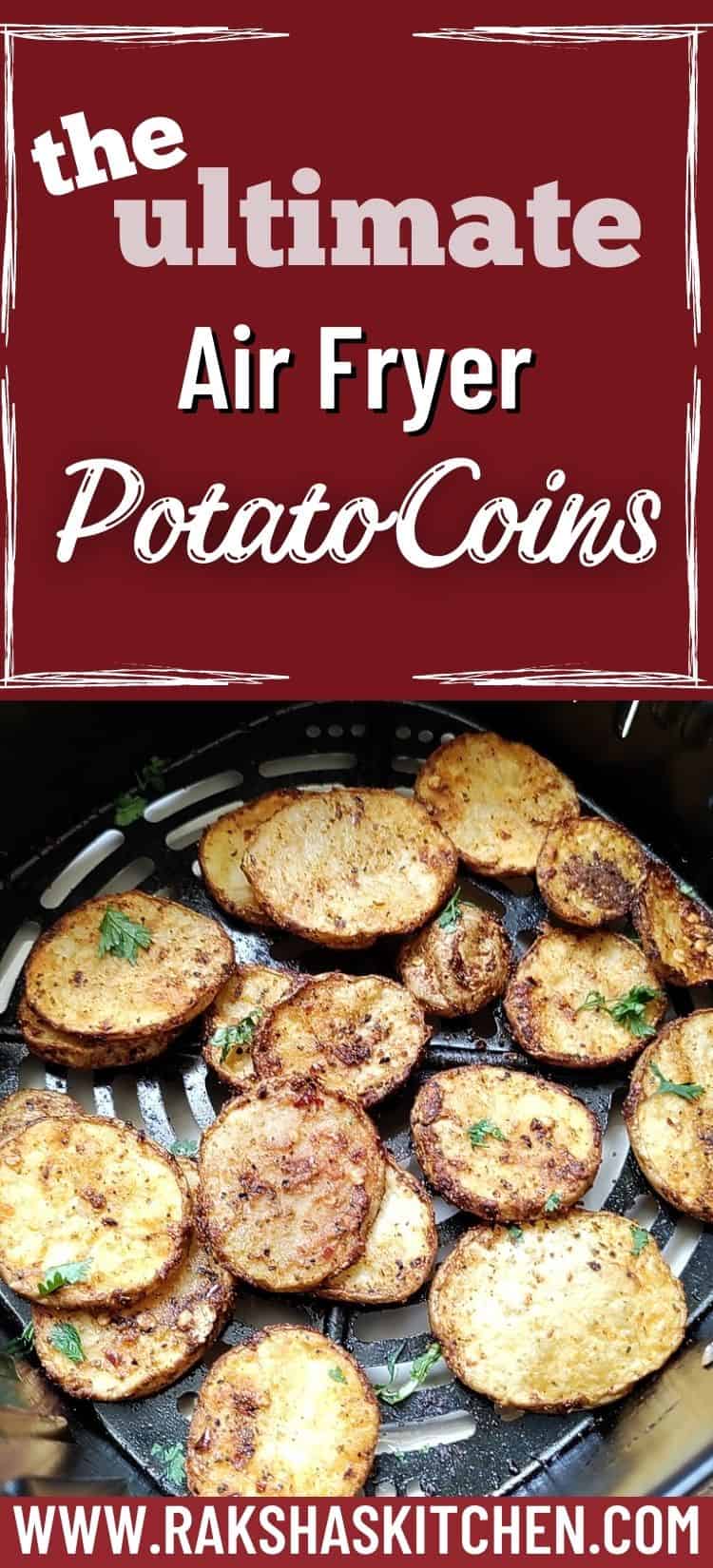Air Fryer Potato Slices - Raksha's Kitchen